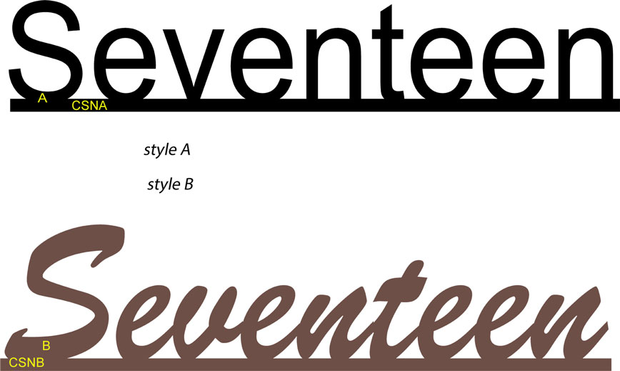 Individual Written House Number - Spelled Out Word Address Numbers In ...