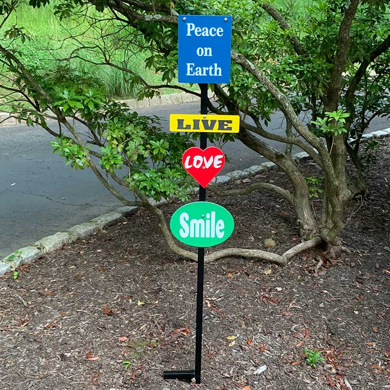 Custom Peace Pole