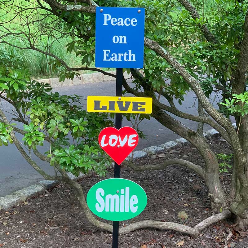 Custom Peace Pole
