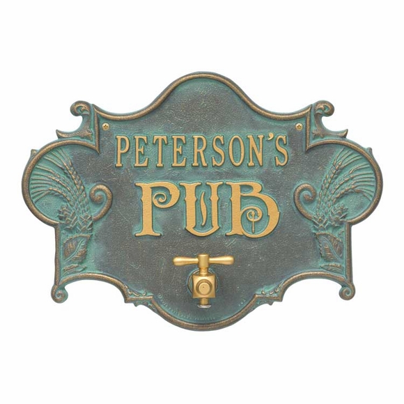 Custom Pub Plaque