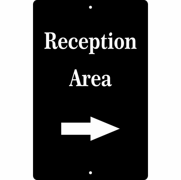 Custom Reception Area Sign