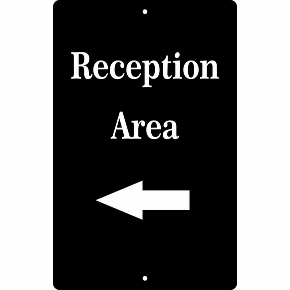 Custom Reception Area Sign