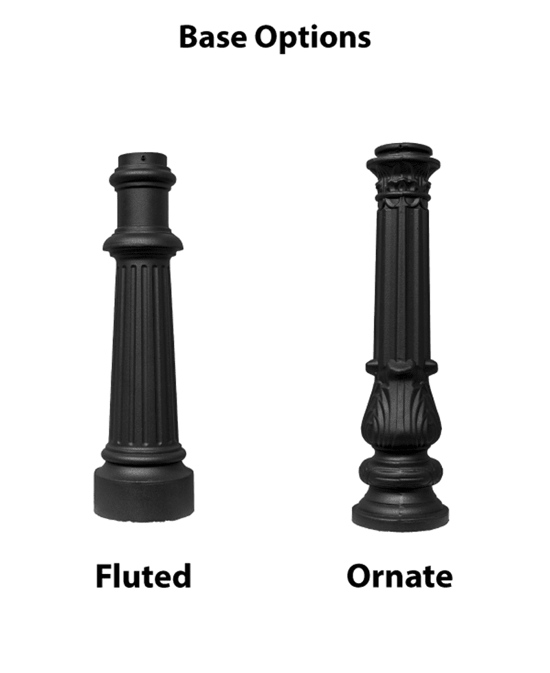 Sign Post System with Solar Lamp For Home, Office or Business