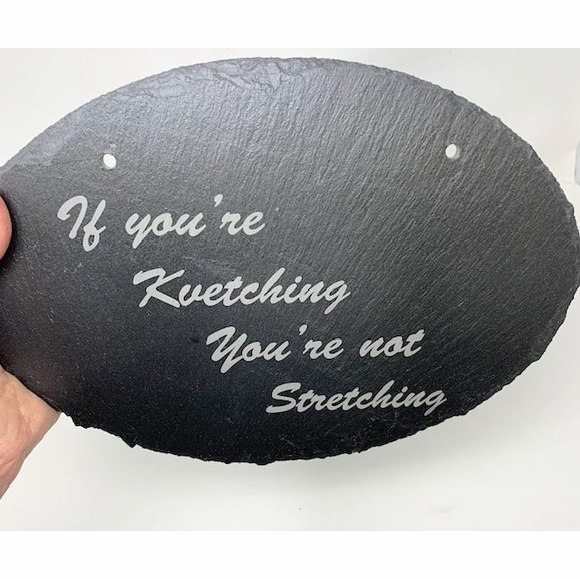 Custom Slate Sign - Personalized Plaque With Your Own Message - Hang on ...