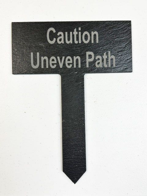 Custom Slate Stake Sign