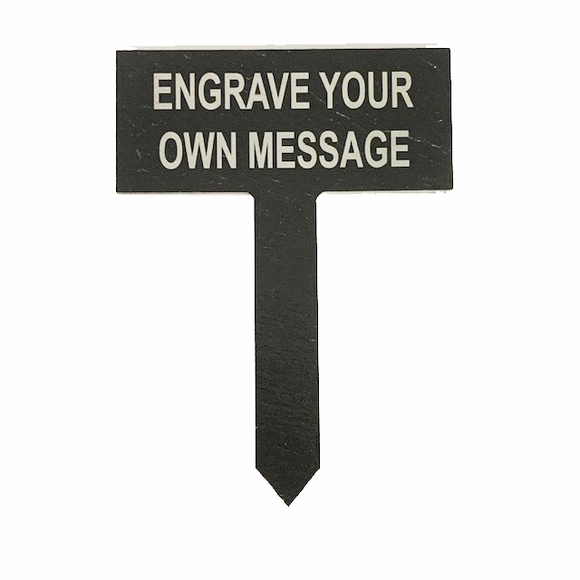 Custom Slate Stake Sign