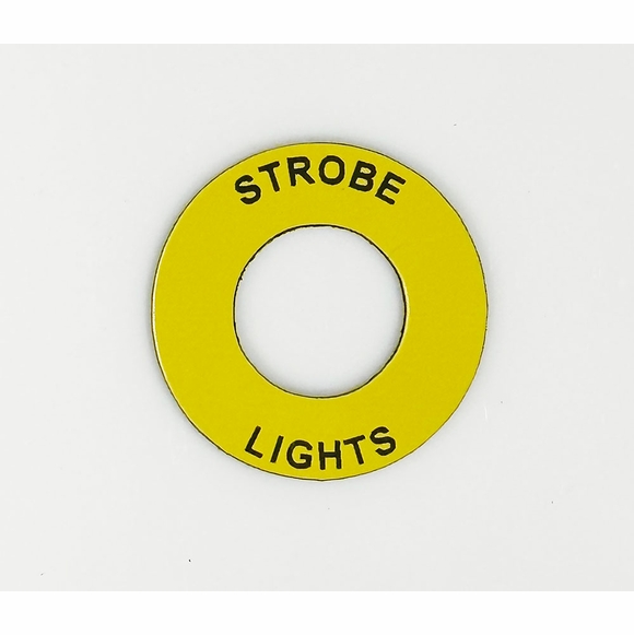 Custom Toggle Switch Label Plate - Small