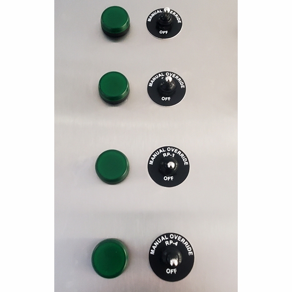 Custom Toggle Switch Name Plate Label