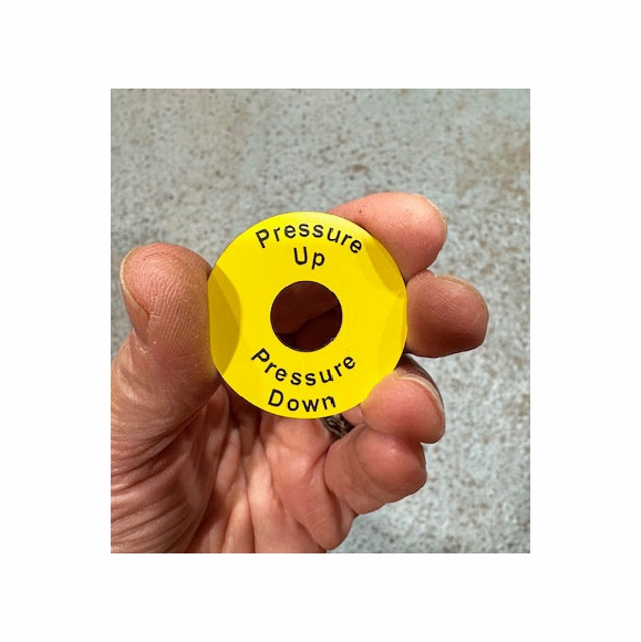 Custom Toggle Switch Name Plate Label