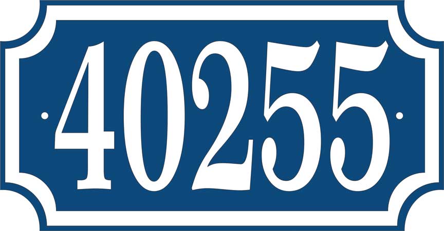 Design Your Own Address Sign
