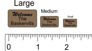 Door Mat for Model Railroad Layouts - For N, HO and O Gauge
