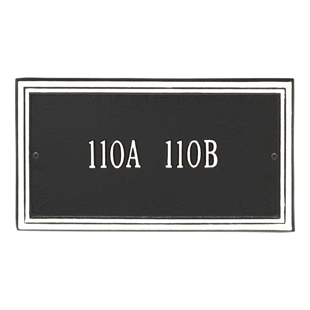 Two Unit Number Sign for Offices, Suites, Townhomes