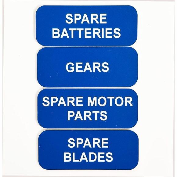 Drone Parts Labels