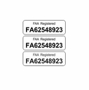 Drone Registration Labels & Custom Landing Pads