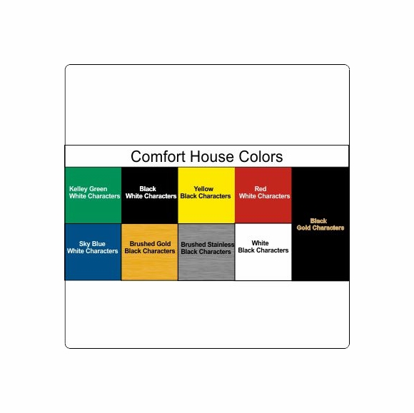 Eagle Shape Address Plaque