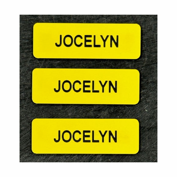 Engraved Identification Tags - Set of 3