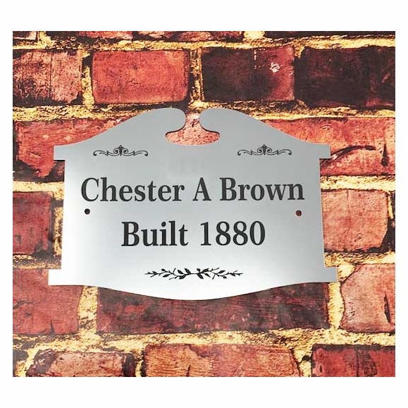 Established Plaque - Personalized Sign For Wedding Date or Other Custom ...