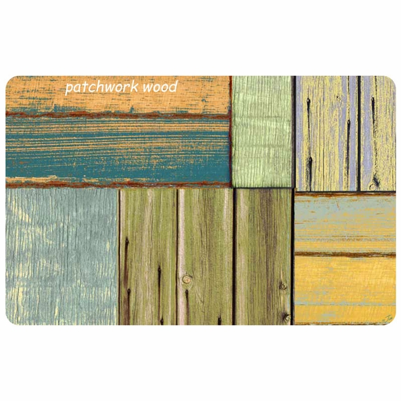 Faux Flooring Printed Wood Floor Mat