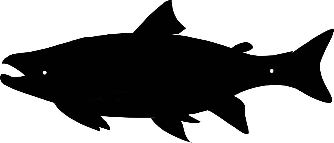 Fish Shape Wall Art Plaque