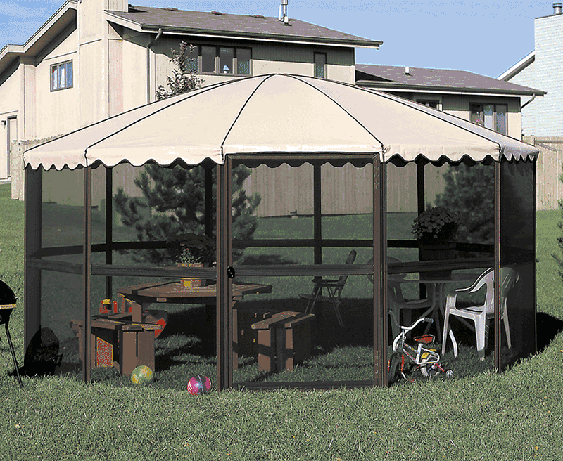 Freestanding Screened Enclosures : Casita Screenhouse