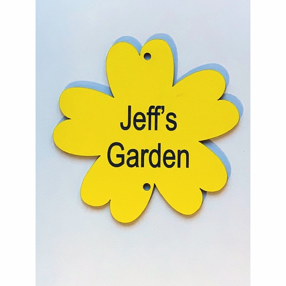 Garden Flower Sign