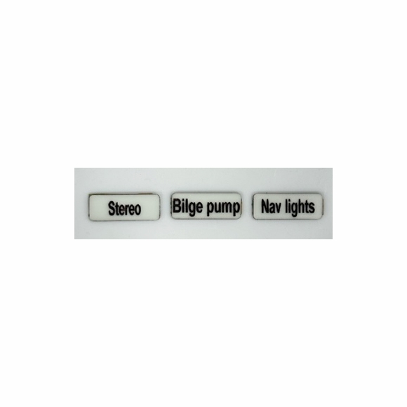 Glow In Dark Custom Light Switch Label, Small Luminescent Adhesive Sign ...