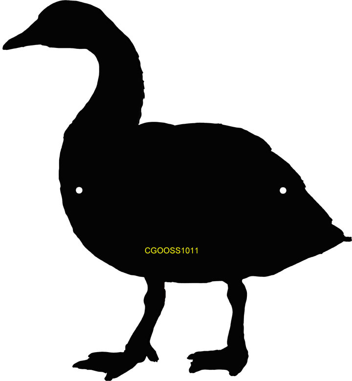 Goose Silhouette Wall, Lawn, or Garden Art