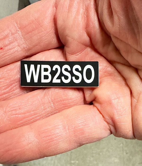 Ham Call Sign Sticker Label Set of 3 - Also for GMRS, Marine, Aircraft ...