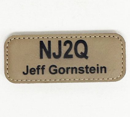 Ham Radio Call Sign Badge - Name Tag