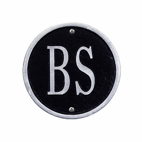 Hanging Metal Plaque With Hammer, Saw, and Wrench - Two Sided Address ...