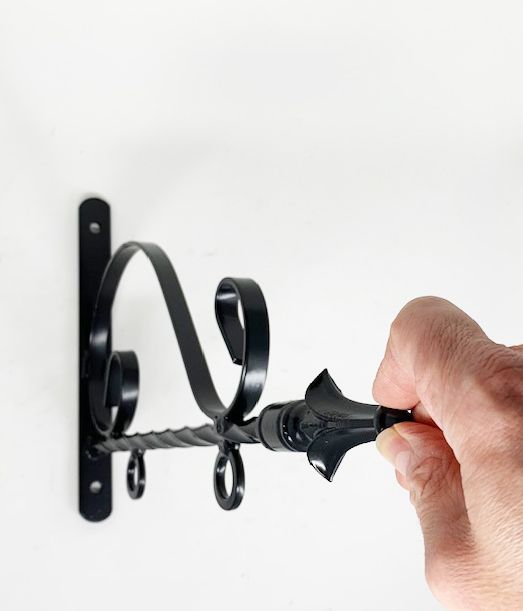 Hanging Sign Bracket With Decorative Scrollwork For Hanging Address ...