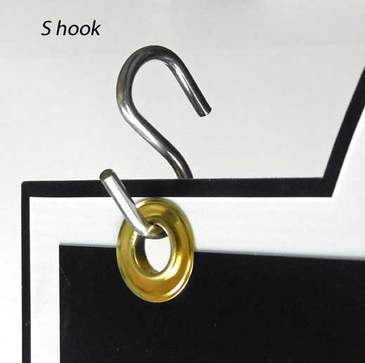 S-Hooks Hanging Sign Hardware
