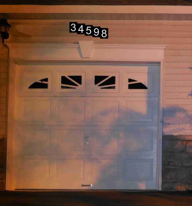 Reflective House Numbers or Letters, Heavy Duty