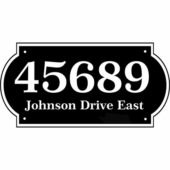 home-address-sign-with-two-lines