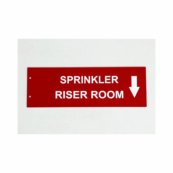 Horizontal Corridor Plaque or Hallway Information Sign - Double Sided ...