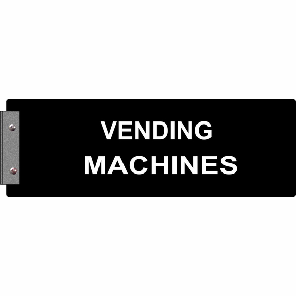 Horizontal Corridor Plaque or Hallway Information Sign - Double Sided ...