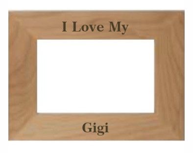 I Love My Personalized Picture Frame