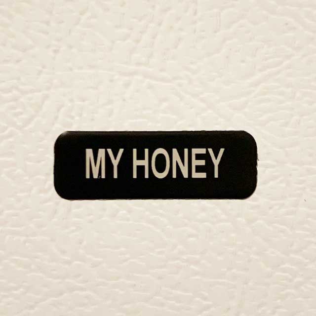 Label To Mark Equipment and Gear With Vessel Name, Call Sign, Custom Text