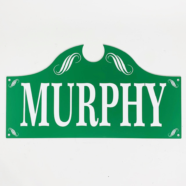 Large Address Plaque - Decorative Monument Style House Address Number ...