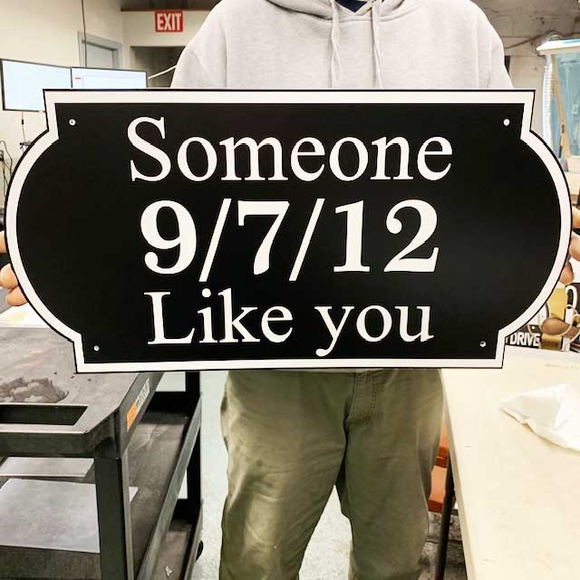 Large Custom Sign