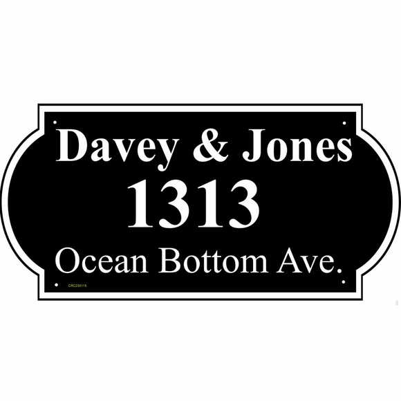 Large Custom Address Sign For Home or Business