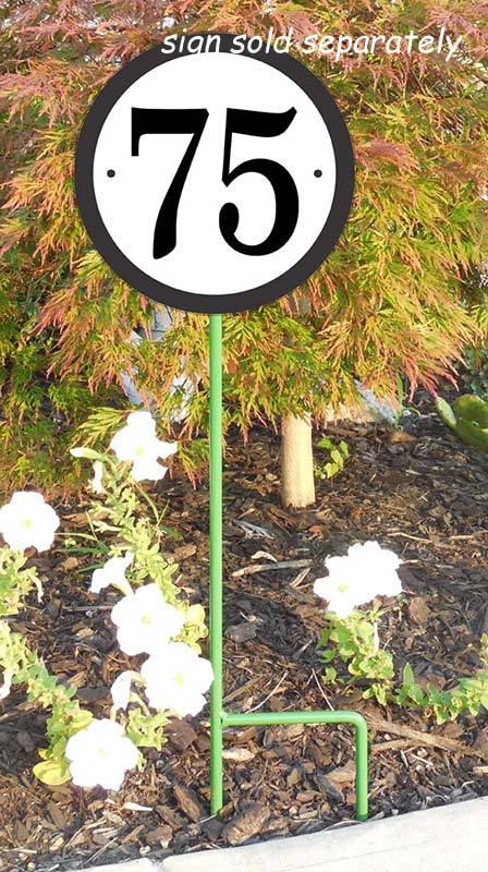Address Sign Lawn Stake 24"