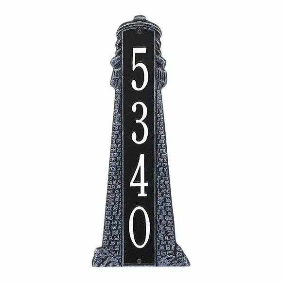 Lighthouse Address Plaque - House Number Sign