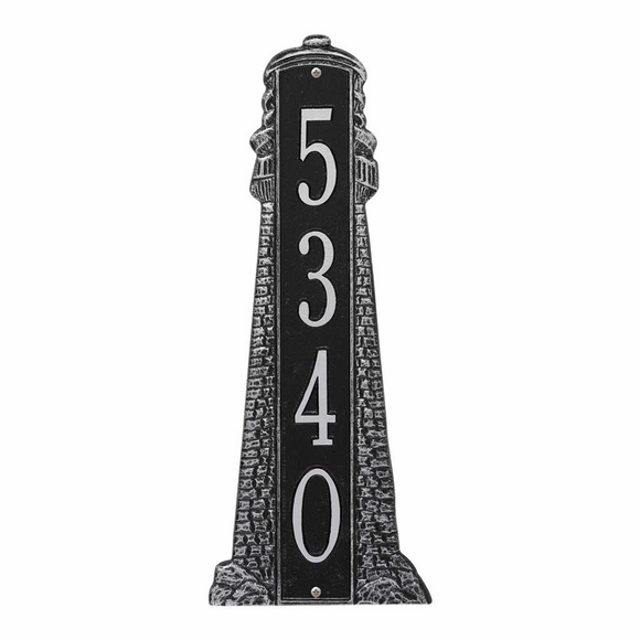 Lighthouse Address Plaque - House Number Sign