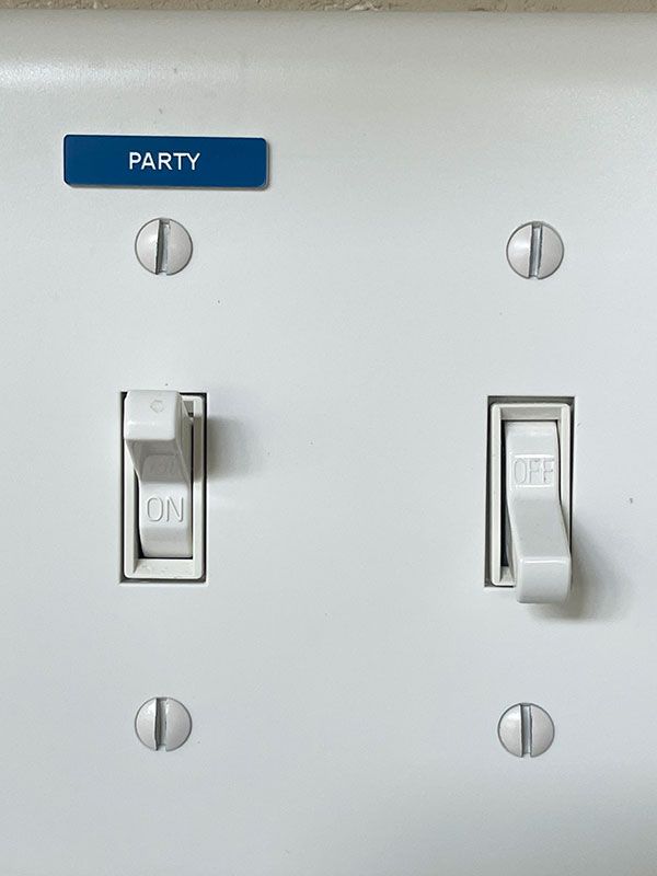 Lightswitch Labels - Custom Made Stick On Label To Mark Any Light or Switch