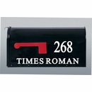 Mailbox Address Signs & Toppers