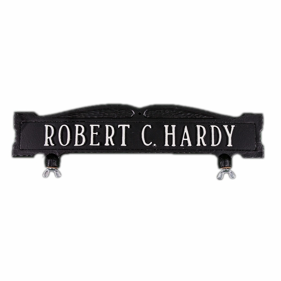 Mailbox Topper Address Sign Displays House Number, Family Name, or ...