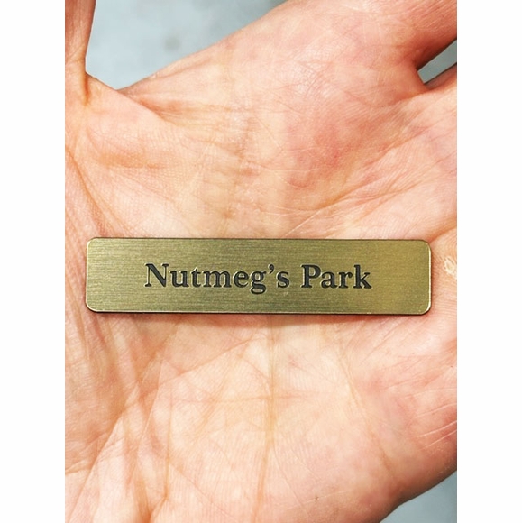 Model Railroad Sign - Miniature Custom Train Set Scenery Signs