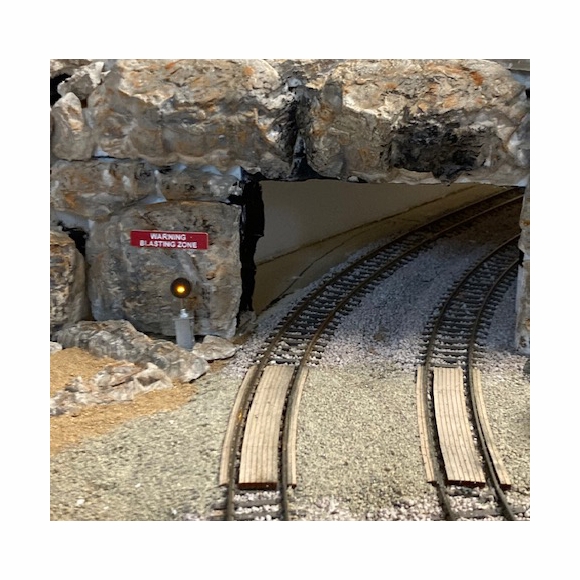 Model Railroad Sign - Miniature Custom Train Set Scenery Signs