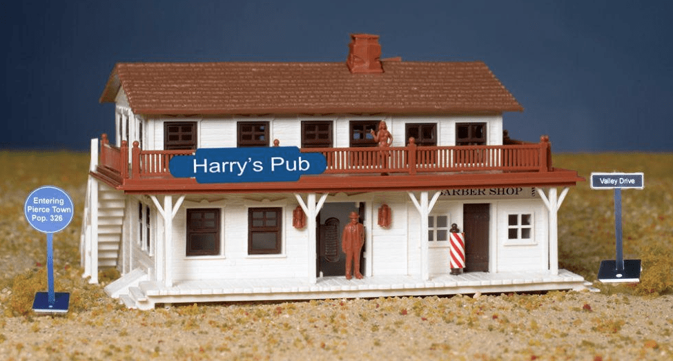 Model Railroad Street Sign